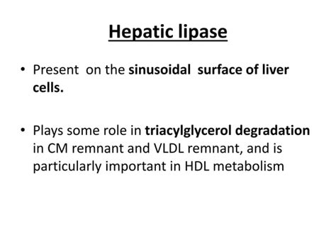 Lipoprotein Metabolismpptx Hdl Metabolism Ldl Metabolis Vldl
