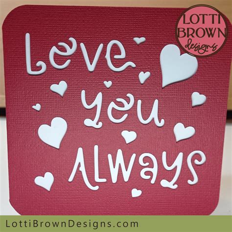 Valentine Card Making Ideas For Cricut And Other Cutting Machines