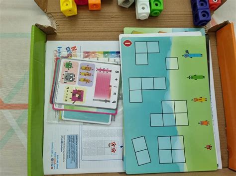 Hand2mind Numberblocks Mathlink Cubes 1 10 Or 11 20 Activity Set 30 Activities Unifix Hobbies