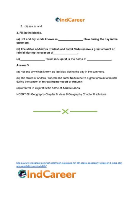 Agriculture Pdf Notes Ncert Solutions For Th Class Geography Chapter India Climate