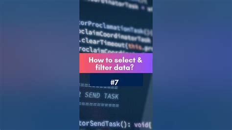 Python For Data Science Short 7 🔍 Select And Filter Data In Python