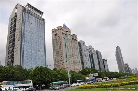 中国经贸大厦摄影图 建筑摄影 建筑园林 摄影图库 昵图网