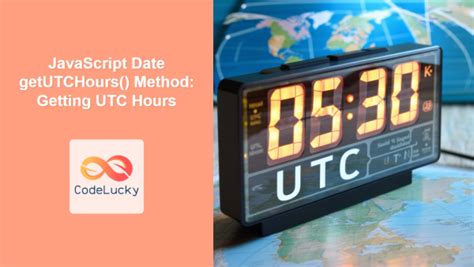Javascript Date Now Method Getting Current Time Codelucky