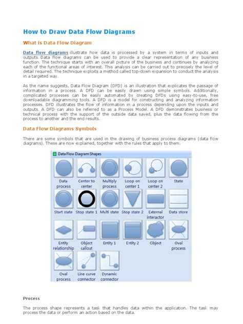 Pdf How To Draw Data Flow Diagrams Dokumen Tips