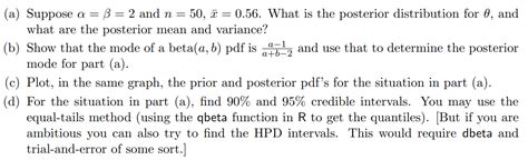 Solved EXAMPLE Bernoulli Model Suppose That We Observe Chegg Com