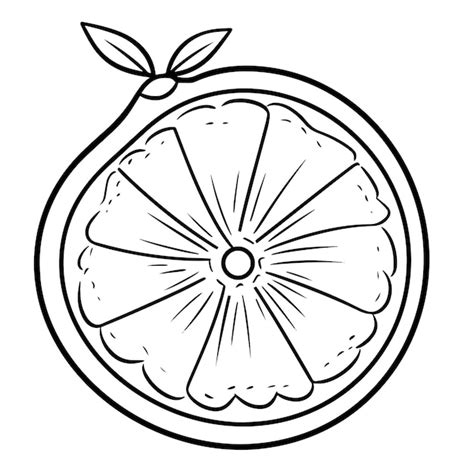 Premium Vector Vector Illustration Of A Minimalist Orange Outline