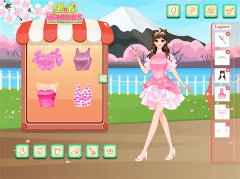 Pink Sakura Play Online On Flash Museum 🕹️