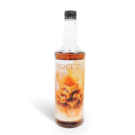 Breeze Caramel Flavored Syrup 750ml Copper Roastery