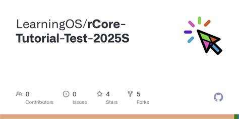 GitHub LearningOS RCore Tutorial Test S