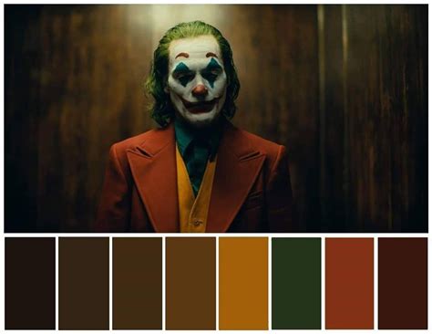 Jokermovie Inspired Color Palettes 🎨 Jokermovie Joaquinphoenix