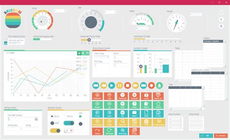 New Windows 10 Style Multicolor Ui Controls Kit For Your Labview Applications Ni Community