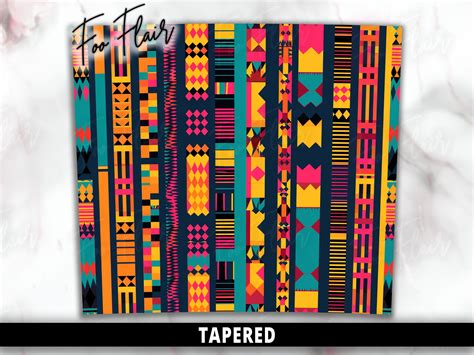 Celebrate Ghanaian Kente Cloth Weaving Sublimation Design For 20oz