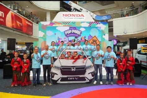 Pertama Kali Sambangi Pulau Sumatera All New Honda BR V Pop Park Hadir