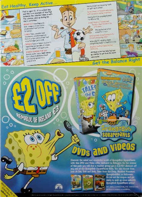 2004 Spongebob Squarepants Bobbler Issued In Kelloggs Coco Pops