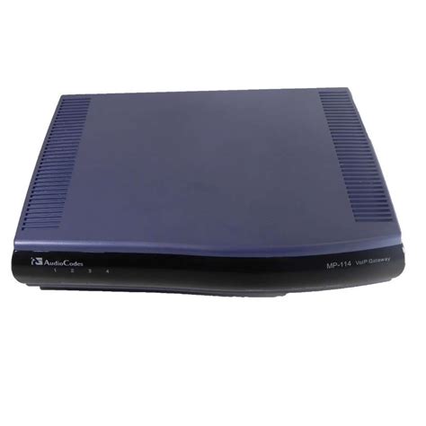 Audiocodes Mp114 Mediapack 114 N3rad Telefonia Para Empresas