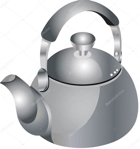 Vector Kettle Clipart Illustration Stock Vector Image By ©kozzi2 108828232