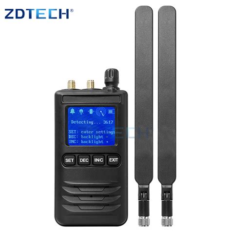 Km Long Distance Uav Fpv RF Anti Drone Signal Detector Device Handheld Drone Detection Early