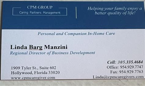 Linda Barg Manzini Manzini On Linkedin How May I Provide Quality