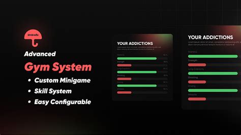 ⛓ [qbcore esx] advanced gym with skill system custom minigame fivem