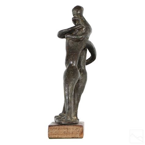 Bernard Brenner Male And Female Lovers In An Intimate Embrace 1939