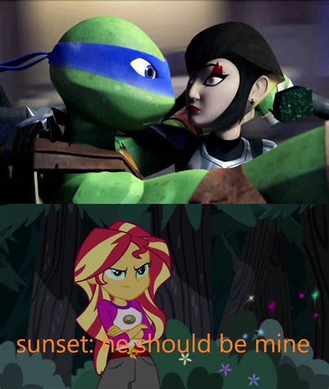 Sunset Shimmer Hates Leo X Karai By Shadowrider95033 On Deviantart