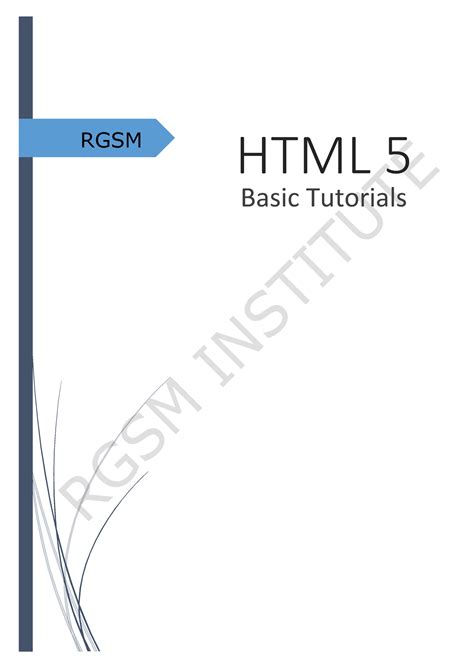 HTML Notes Olevel All Best Commands For The Web Designing And