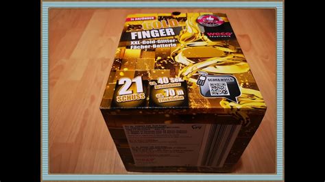 Weco Gold Finger 16 99 LIDL Batterie Zum Silvester Feuerwerk 2019