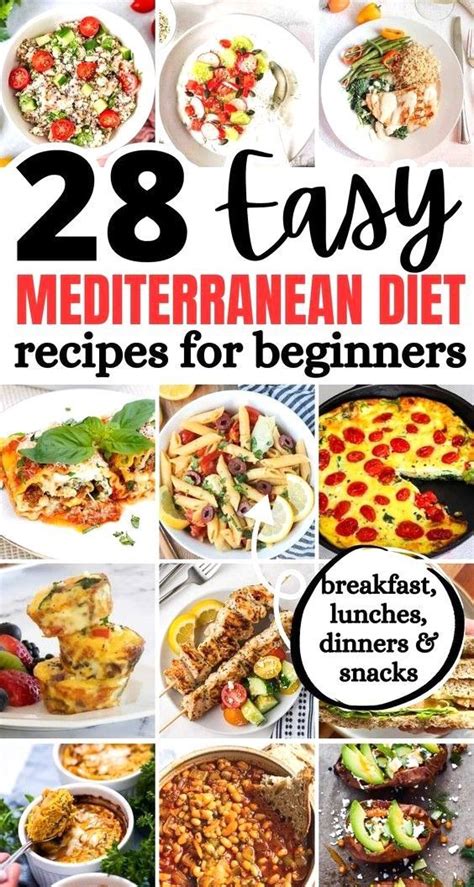 Easy Free 7 Day Mediterranean Diet Meal Plan Artofit