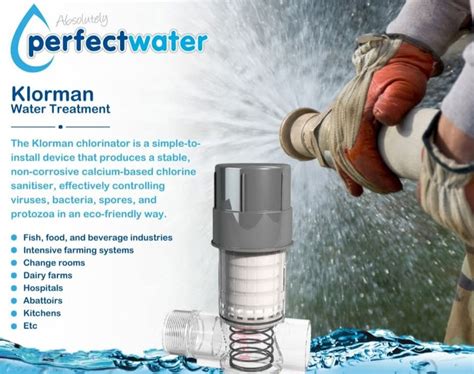 Perfect Discover The Ultimate In Water Hygiene With The Klorman