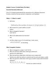 Copy Of Module Five Lesson One Guided Notes Andrew Ford Pdf Module 5