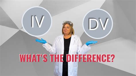 What Is An Independent Variable Vs A Dependent Variable YouTube
