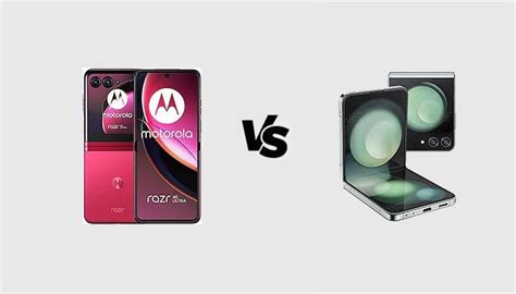 Motorola Razr Ultra Vs Galaxy Z Flip Specs Comparison