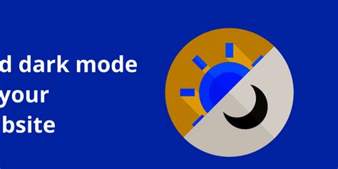 Re Add Dark Mode To Any Website With Just A Few Lines Of Code Dev