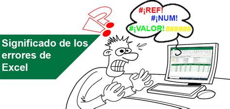 Errores De Celda En Excel Significado CEDIFORMACIO