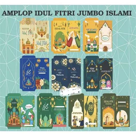 Jual Amplop Lebaran Jumbo Angpao Hari Raya Angpau Lebaran Idul Fitri