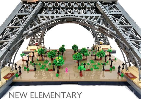 Lego® Icons Review 10307 Eiffel Tower New Elementary Lego® Parts