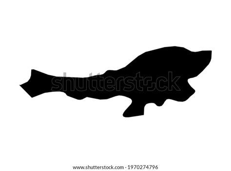 Fully Editable Detailed Vector Map De Stock Vector Royalty Free