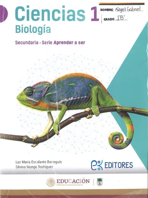 Ciencias 1 Biologia Pdf