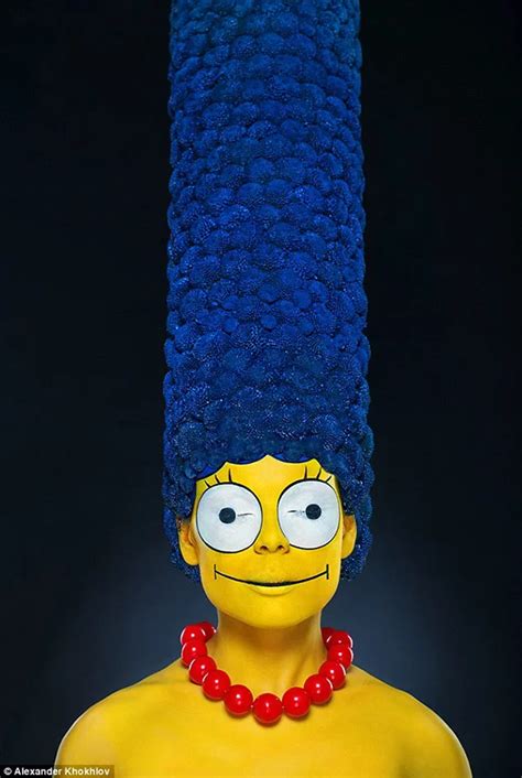Flower Marge Real Life Marge Simpson Unfinished Man