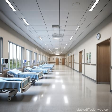 Hospital 3d Rendering Stable Diffusion Online