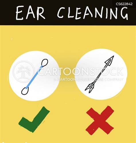 Ear Hygiene Cartoons And Comics Funny Pictures From Cartoonstock