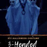 Diy Halloween Costume The Three Headed Ghost The Tiptoe Fairy