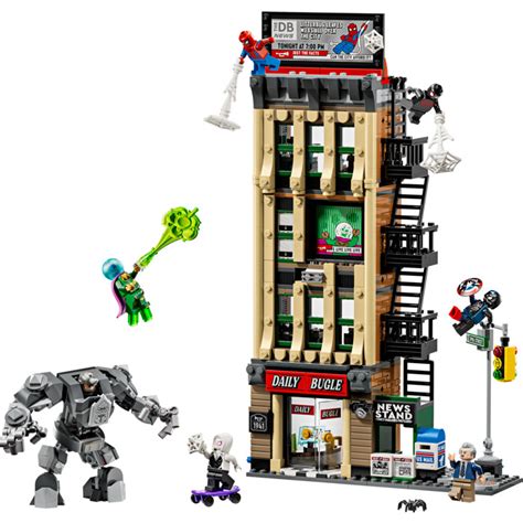 Lego Spider Man Vs Mysterio The Daily Bugle Set 76342 Brick Owl