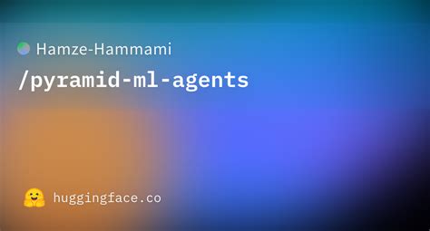 Hamze Hammami Pyramid Ml Agents Hugging Face