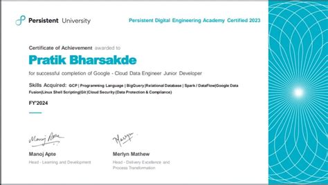 Pratik Deshmukh On Linkedin Seebeyondriseabove Certified