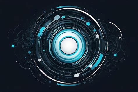 Premium Photo Abstract Circle Background Vector