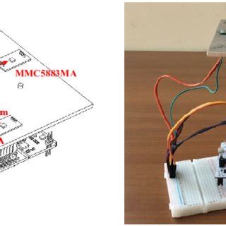 Magnetic Sensor Array Indoor Positioning System A Design And B Download Scientific Diagram