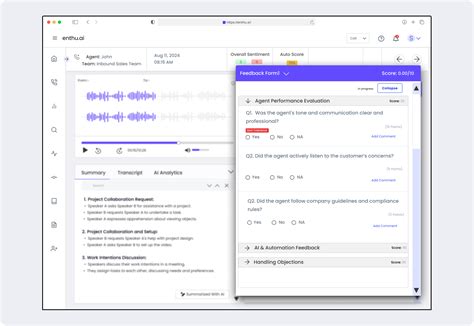Call Center Automated Qa Process And Technologies