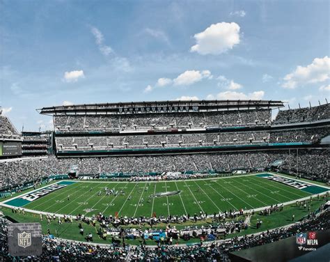 Philadelphia Eagles Lincoln Financial Field Aerial View 8 X 10