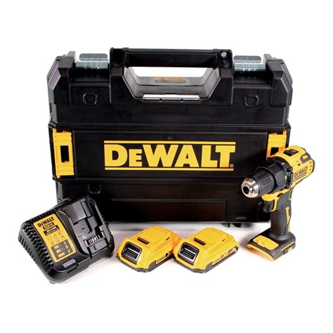 DeWalt DCD708D2T QW Perceuse Visseuse à percussion 18V XR 2x2 0Ah Tstak